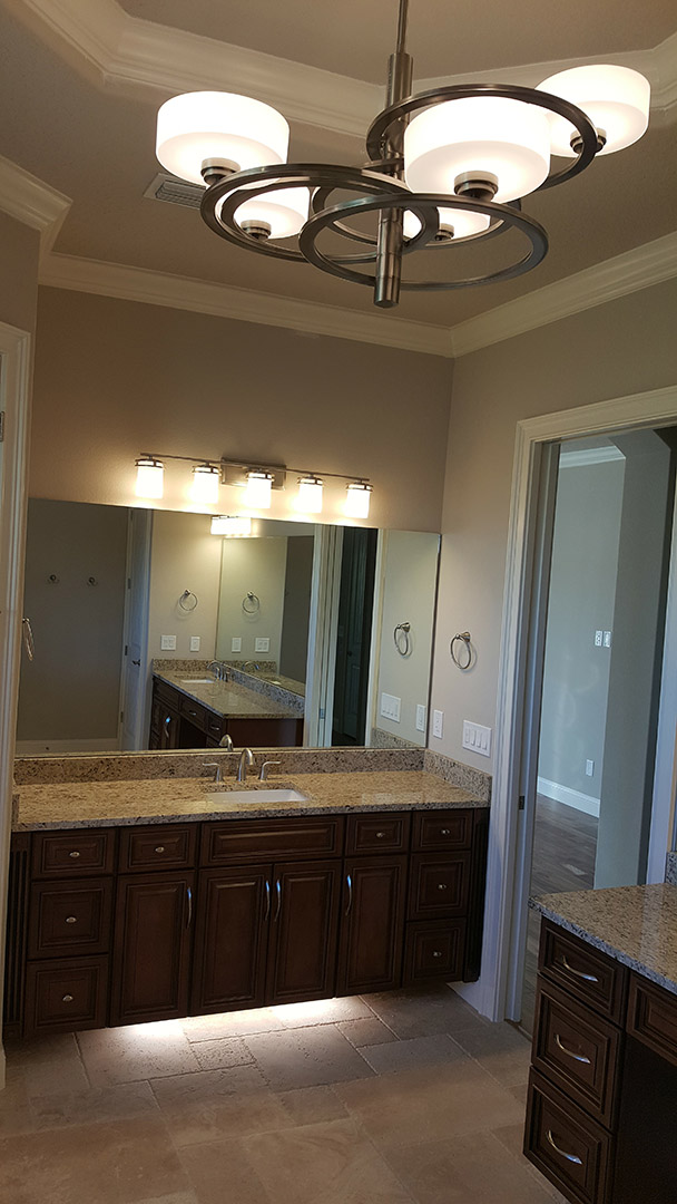 Custom LIght Fixtures - installation and assembly by DB Electrical Services